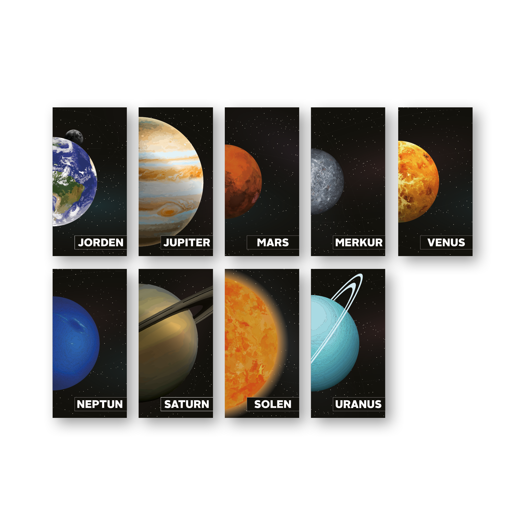 Planeterne på række, 9 dele | EXAKT