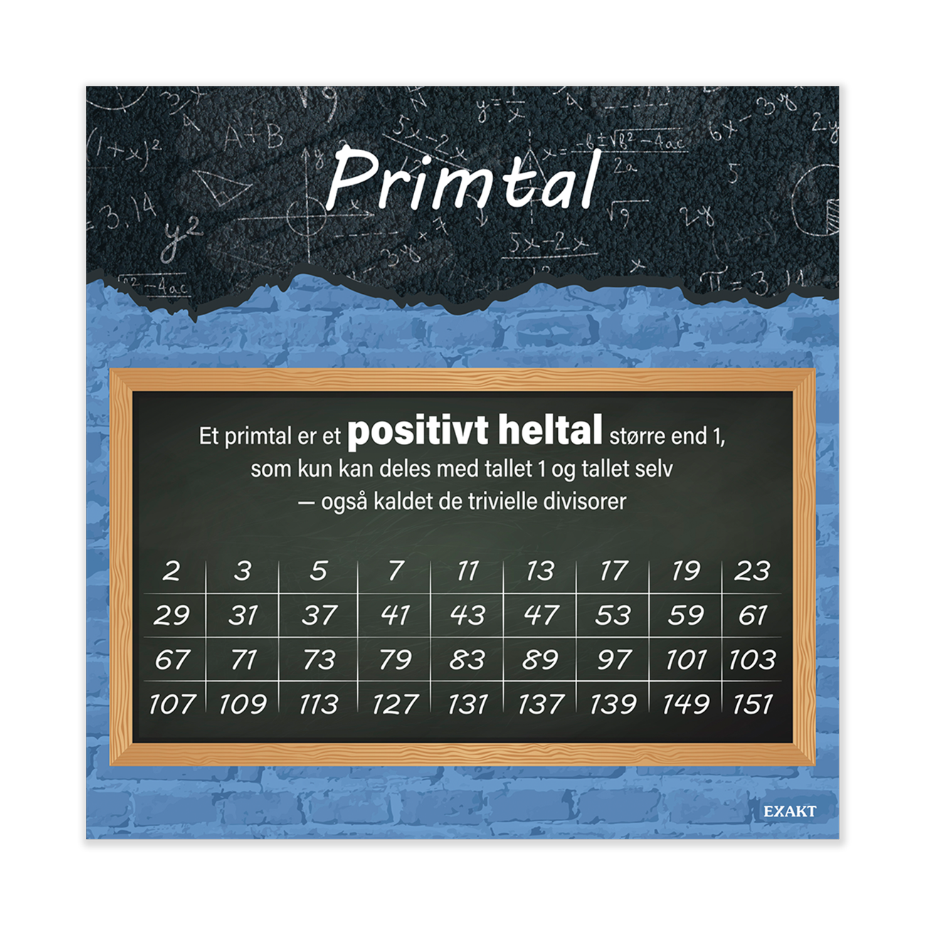 Lærerigt design med Primtal | EXAKT