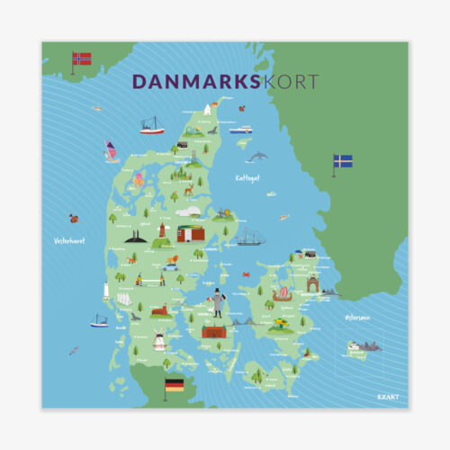 Danmarkskort | EXAKT